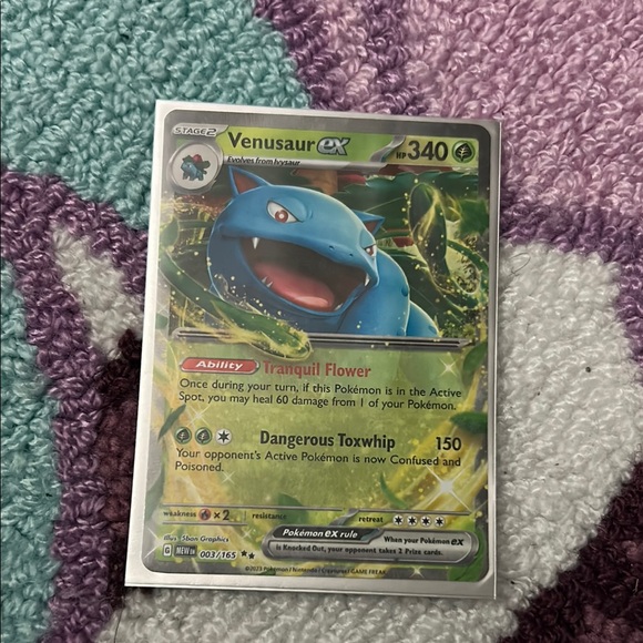 Pokemon | Toys | Pokemon Green Trading Card Wooper Holographic | Poshmark